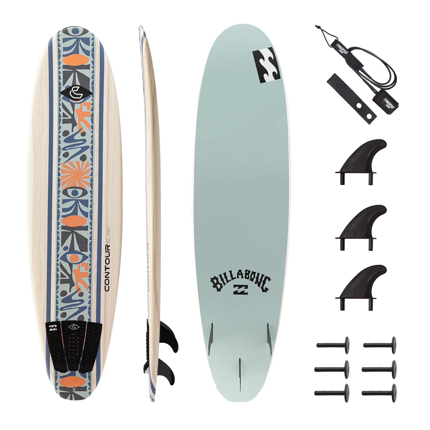 Billabong x CONTOUR SURF Aero 7 ft Soft Top Surfboard – SwellSpy
